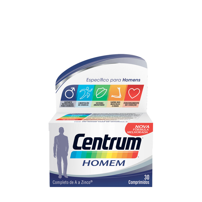 Comprar Centrum Homem Comprimidos 30un. | Cosmetis