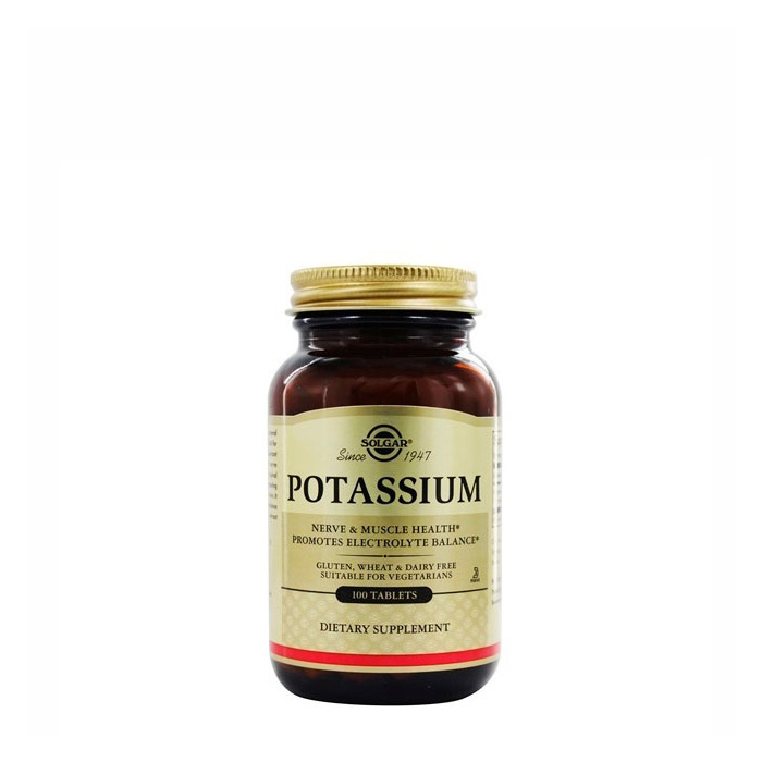 Comprar Solgar Potassium Comprimidos 100un. | Cosmetis