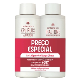 KPL Plus Pack Dermatite Seborreica + Iraltone Shampoo Sebo-regulador ...